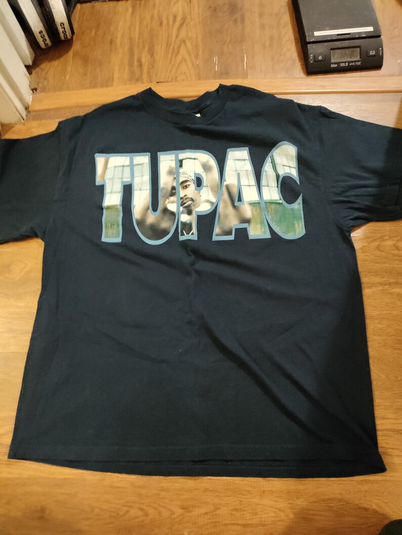 Vintage Y2K Tupac Shakur Tshirt Size XL Hip Hop Middle Fingers - Etsy