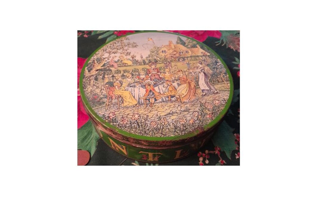 Rare Highly Collectible Biscuit Tin Vintage Rude Naughty Risque Huntley ...