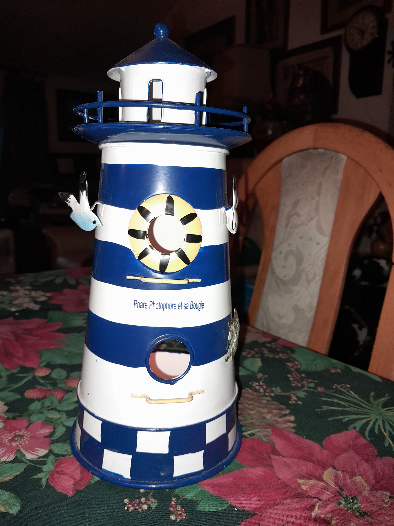 Metal Lighthouse Tealight Holder Home Decor 11.5 Collectible Tin VGC - Etsy