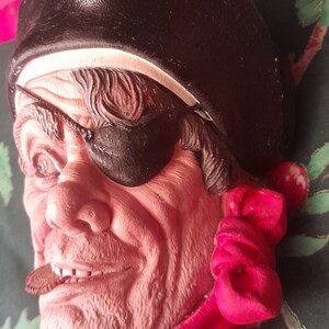 Bossons Legend Chalkware Pirate Head Congleton England Hand Painted ...
