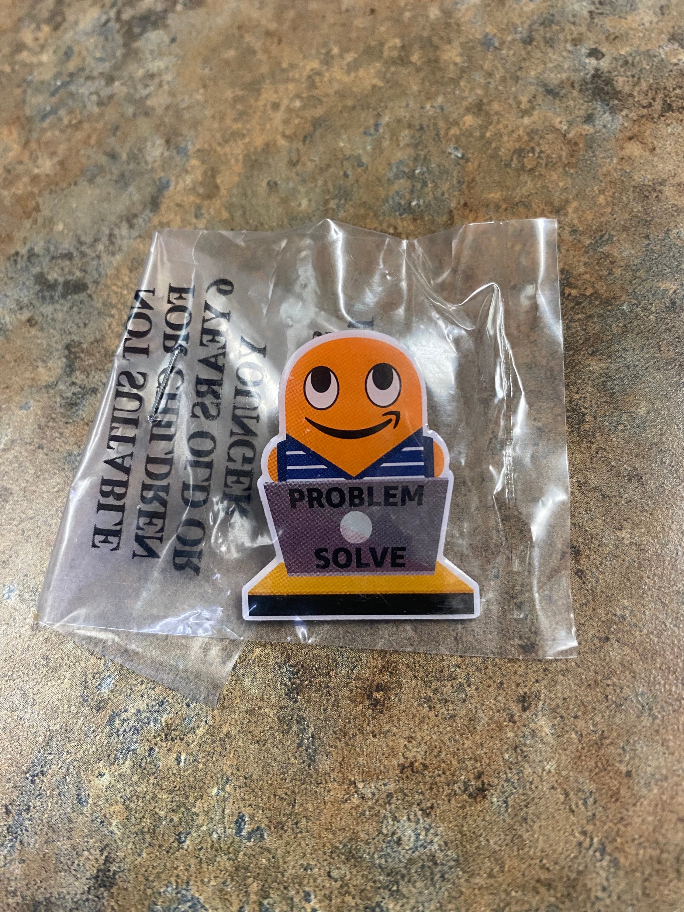 Amazon Peccy Pin Problem Solve Pin ..! Amazon Employee Pin..! - Etsy