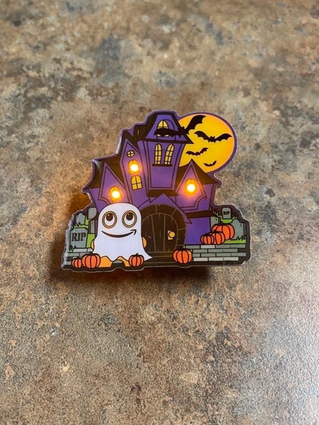 Amazon Peccy Pin Hunted House! Light Ups by Switch! - Etsy