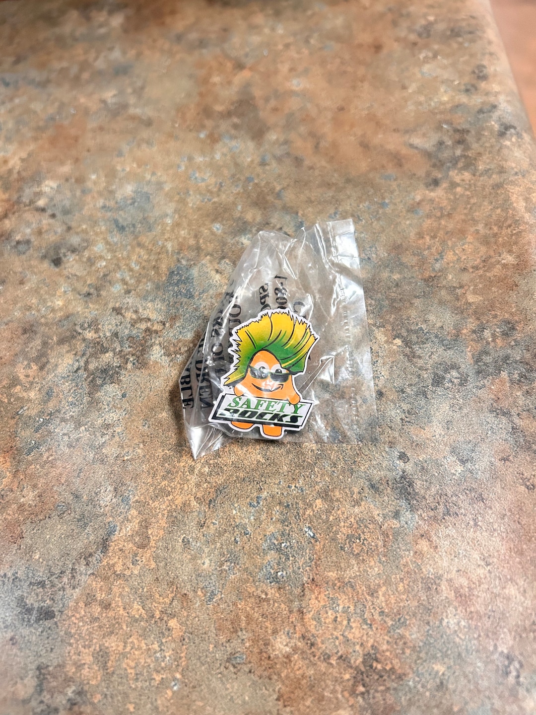 Amazon Peccy Pin Safety Rock Green ..! Amazon Employee Pin..! - Etsy