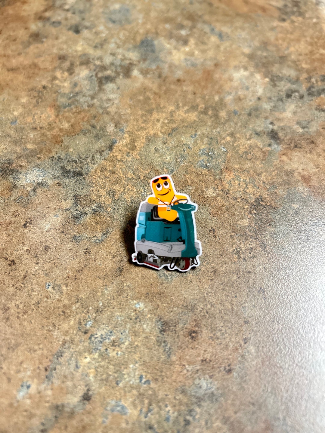 Amazon Peccy Pin ..! Floor Sweeper Pin! - Etsy