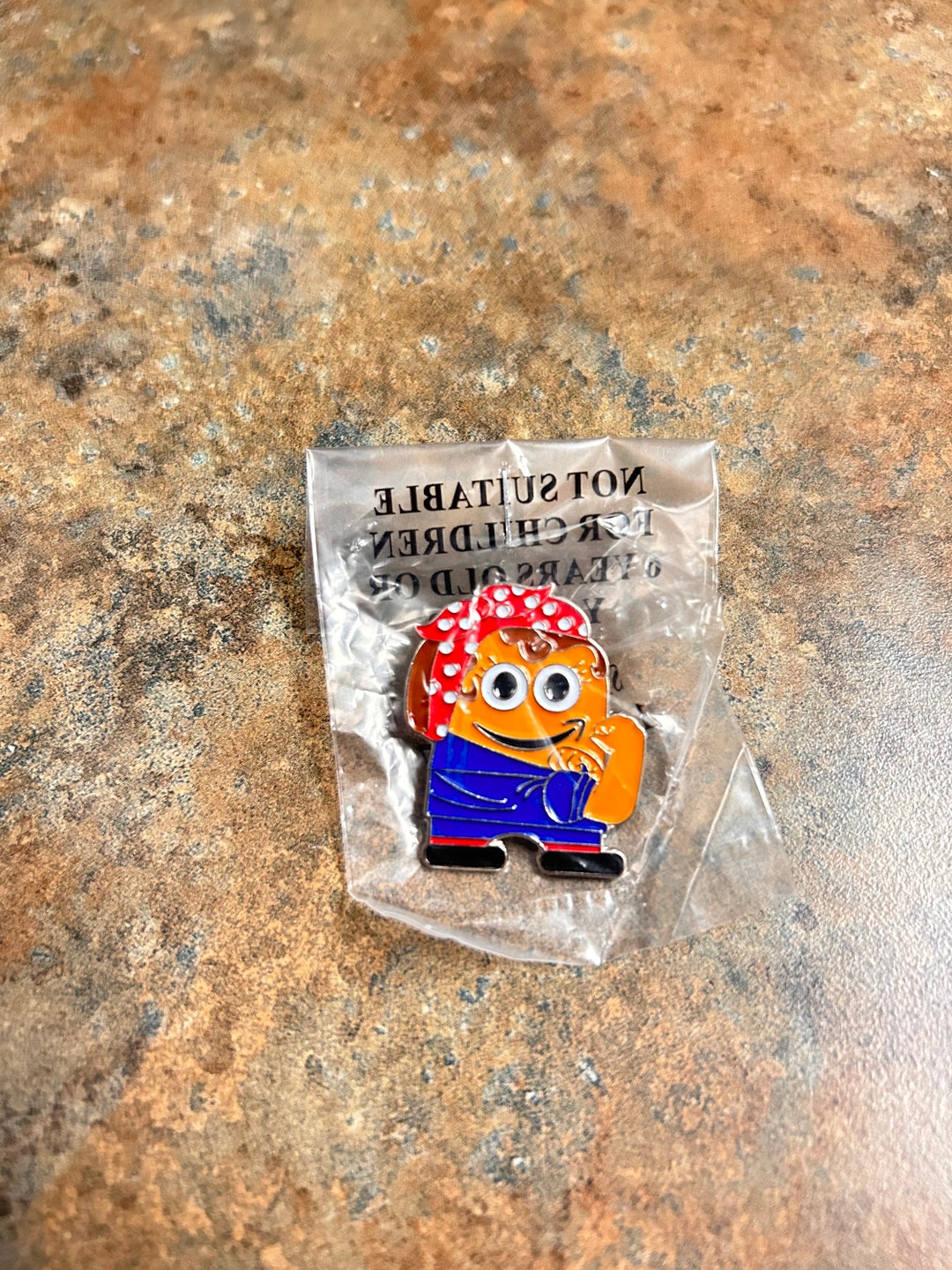 Amazon Peccy Pin Rosie Pin! - Vintage and Brand New Enamel Pin for ...