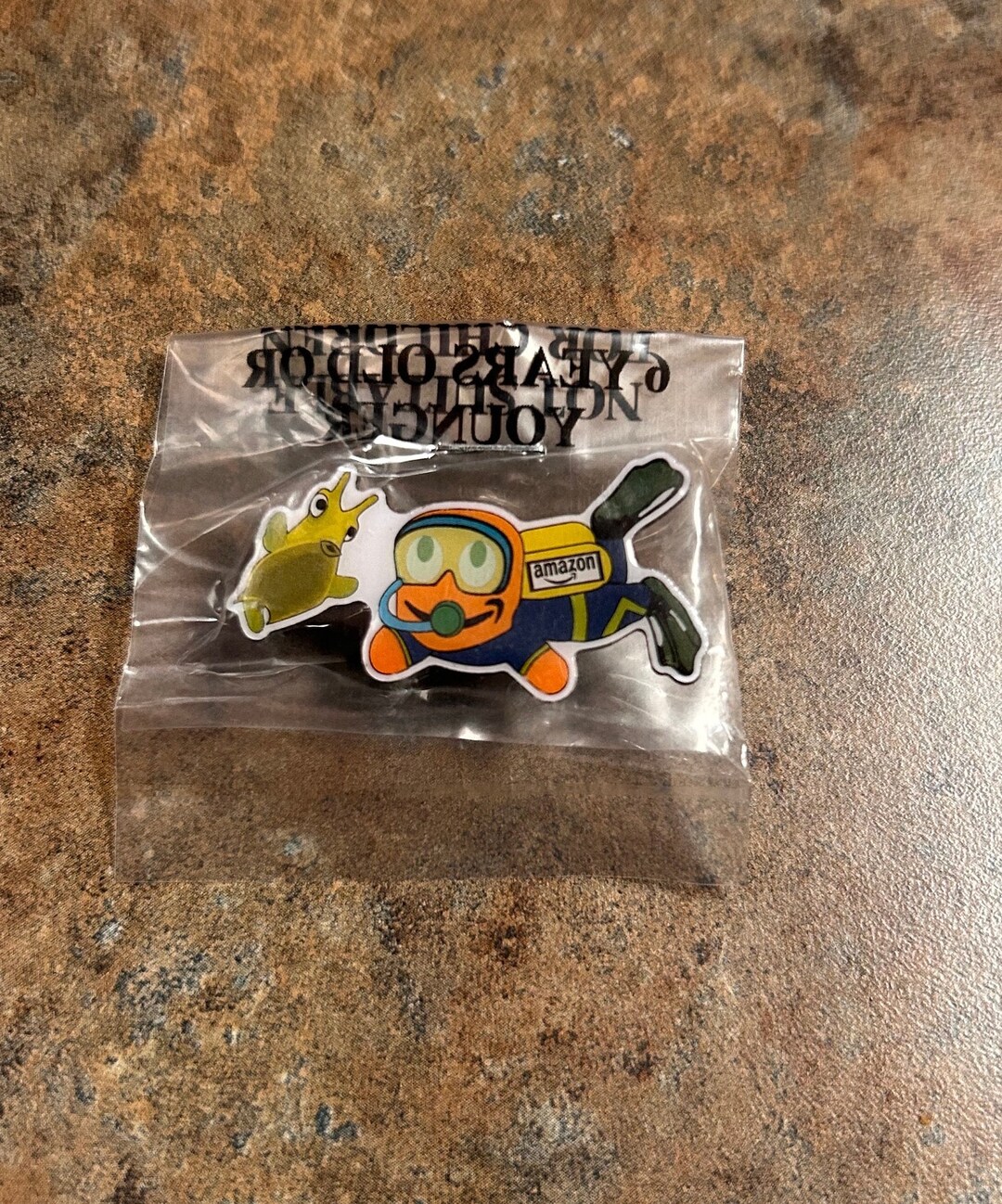 Amazon Peccy Pin Scuba Pin! - Etsy