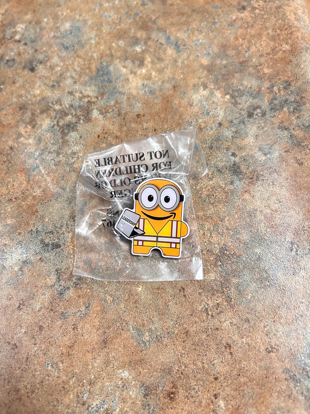 Amazon Peccy Pin! Manager Pin! Leadership! Red Vest.! - Etsy