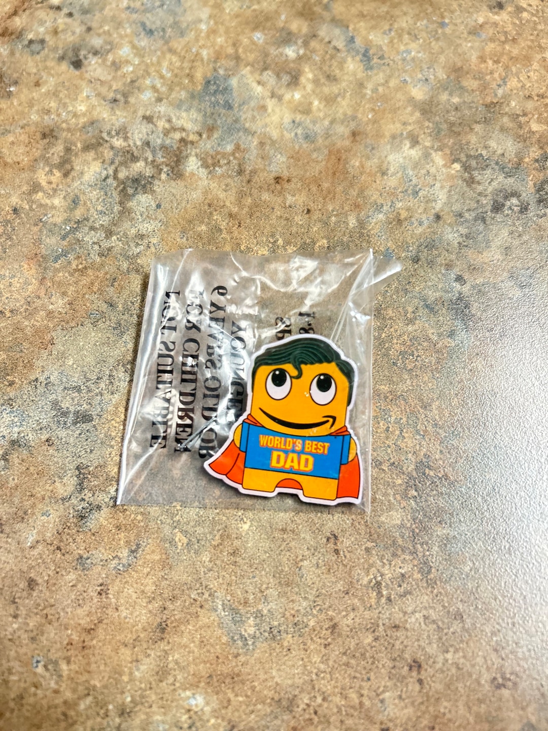 Amazon Peccy Pin Happy Fathers Day World Best Dad.. Super Dad - Etsy