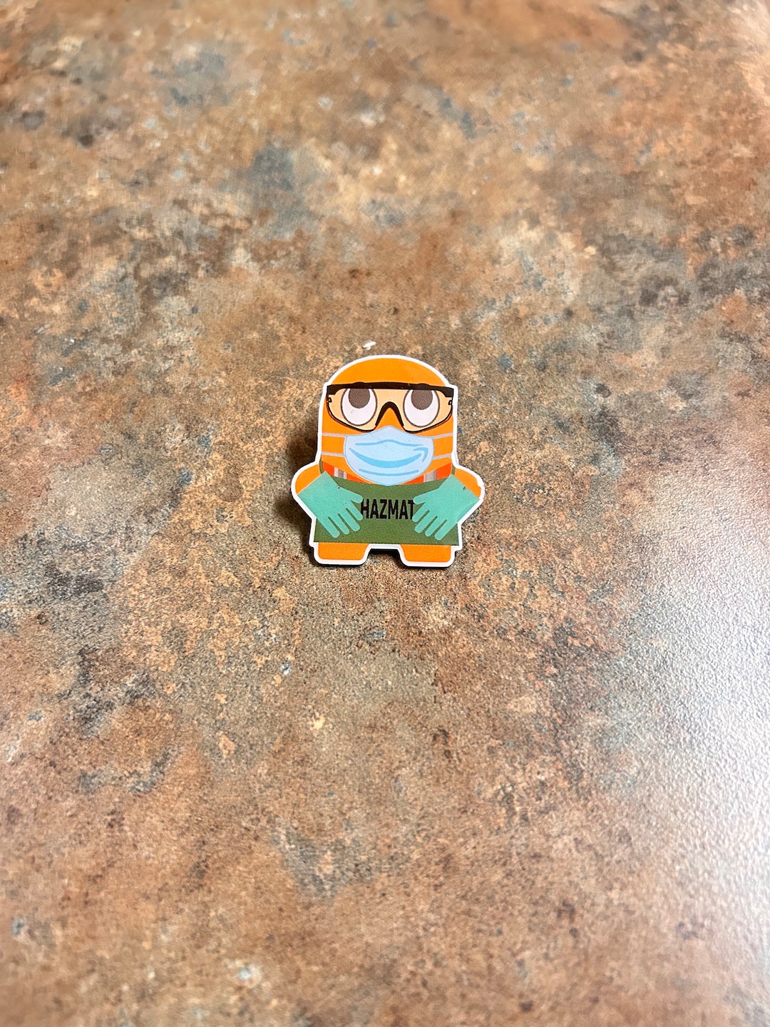 Amazon Peccy Pin ..! Hazmat! Haz Waste AA! - Etsy