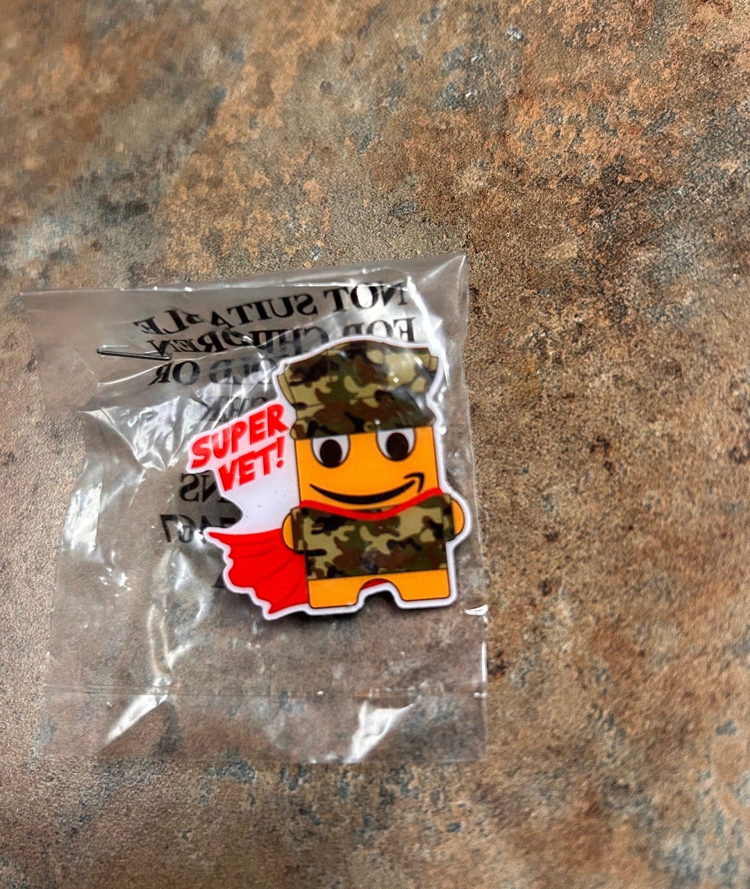 Amazon Peccy Pin Super VET! - Etsy