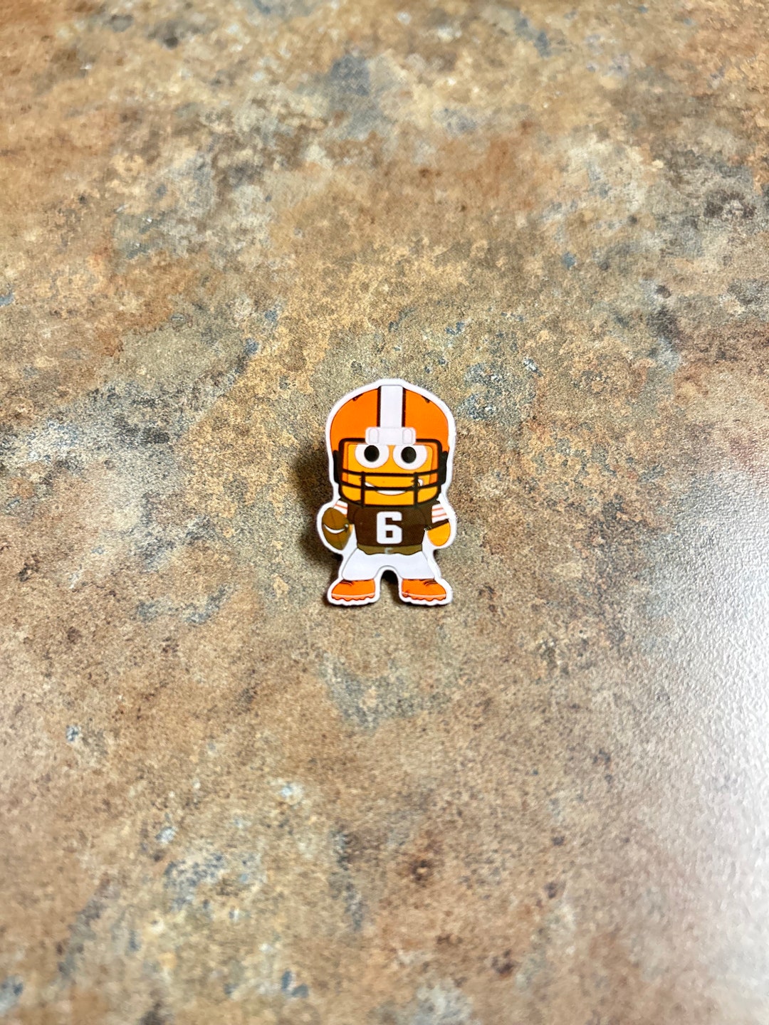 Amazon Peccy Pin ..! Football Peccy Brown Pin! - Etsy