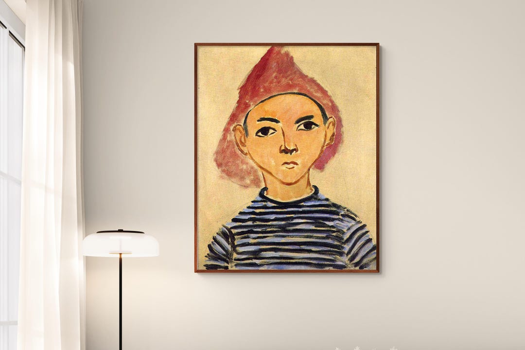 Matisse Paintings Portrait of Pierre Matisse: Expressionism Style ...