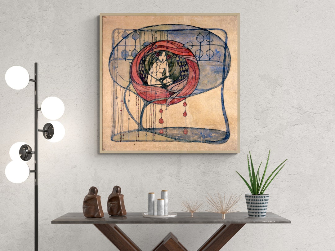 Ill Omen - Frances Macdonald , Symbolism, Art Nouveau, Modern Style ...