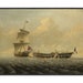 Action Between HMS 'blanche' and the 'pique' Painting by Thomas Baines ...