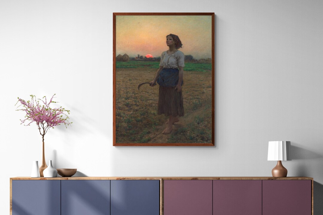 The Song of the Lark by Jules Breton, Realism Hoping Archival Canvas ...