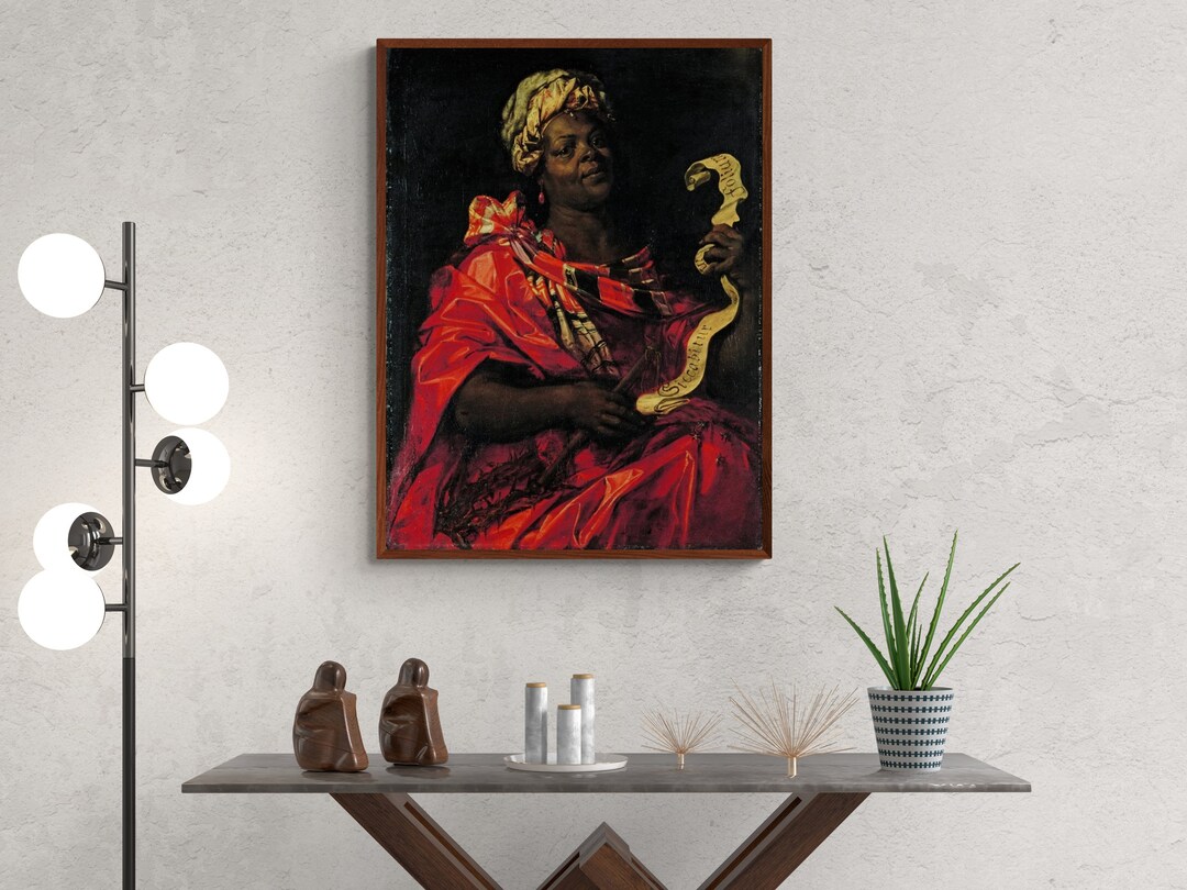 The Sibyl Agrippina Art Print, Ancient Greek Mythology Canvas Wall Art ...