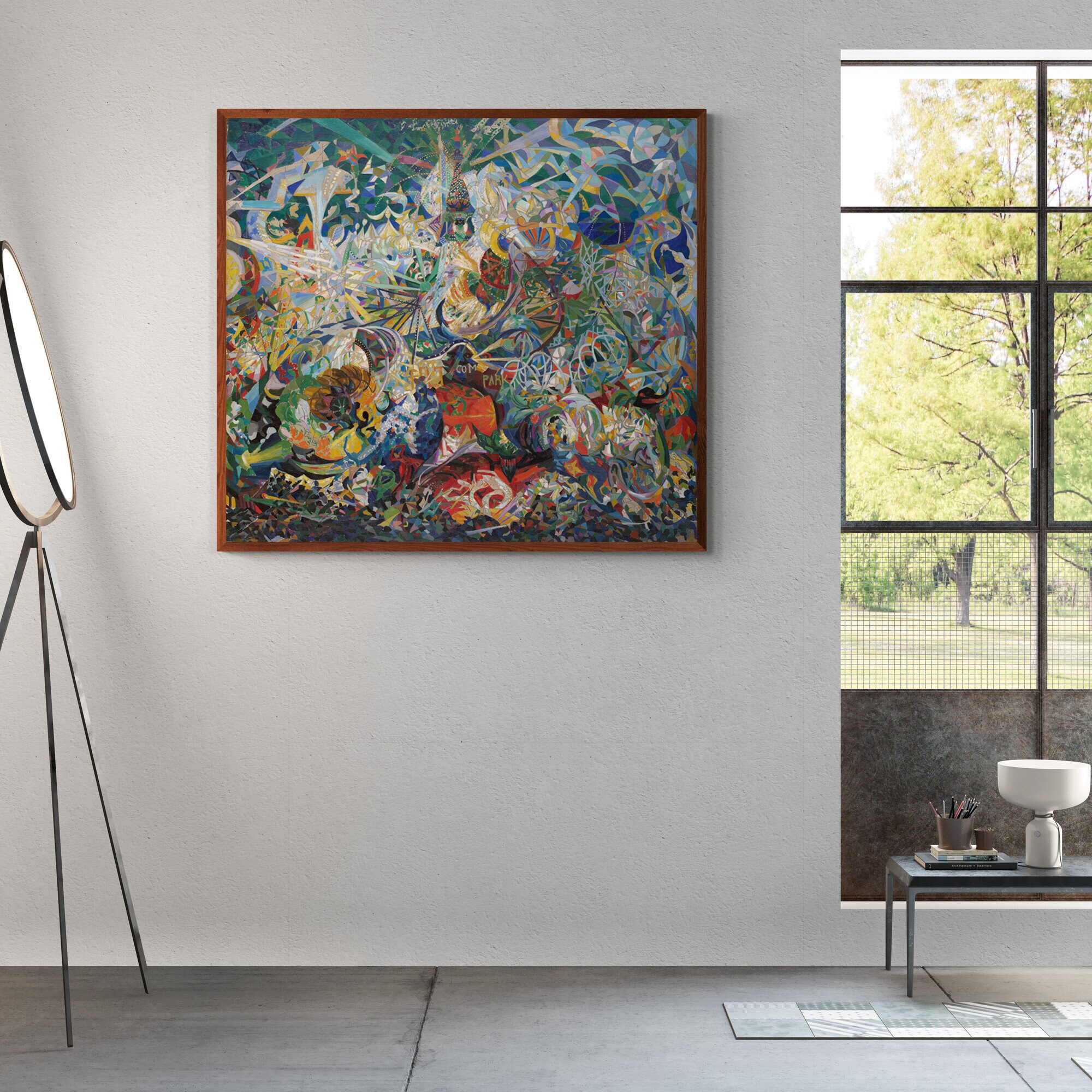 Battle of Lights, Coney Island, Mardi Gras by Joseph Stella ...