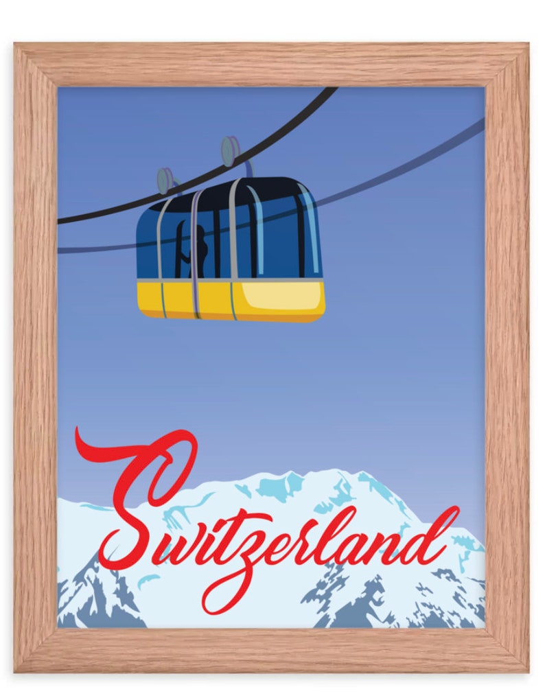 Switzerland Travel Poster, Digital Wall Art , Printable - Etsy
