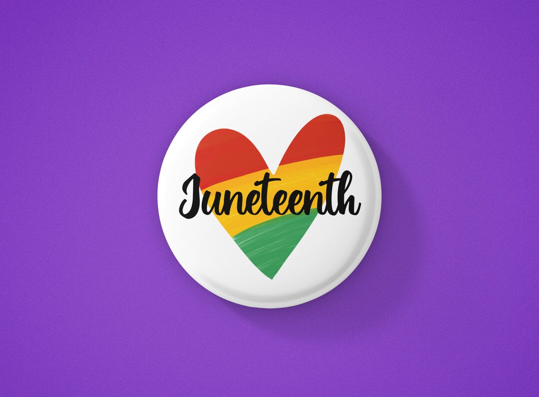 Juneteenth Buttons. Set of 3 and Free Shipping! - Etsy