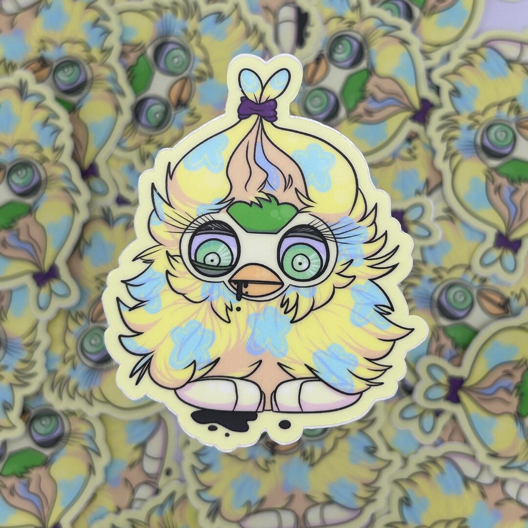 Furbies and Friends / Die Cut Waterproof Vinyl Sticker - Etsy