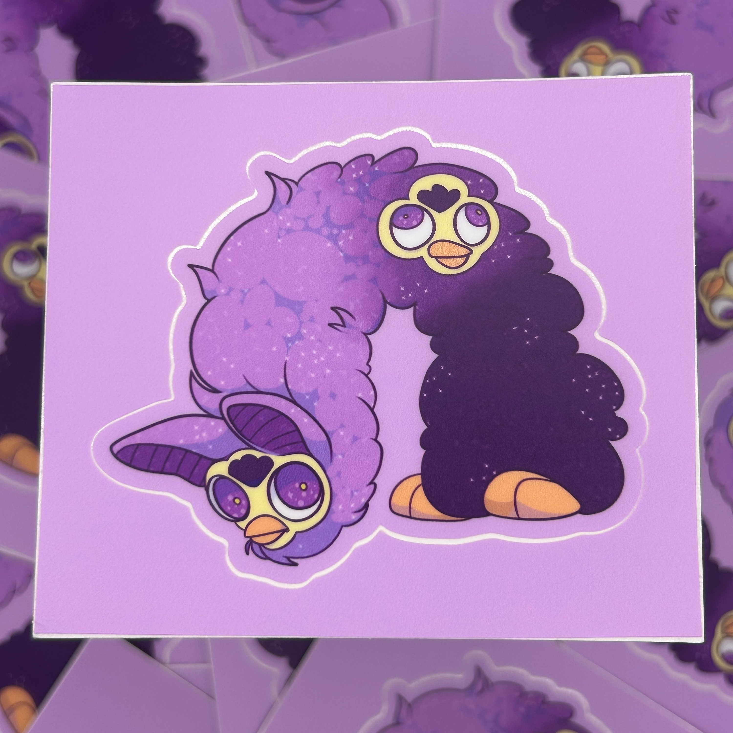 Furbies and Friends / Die Cut Waterproof Vinyl Sticker - Etsy