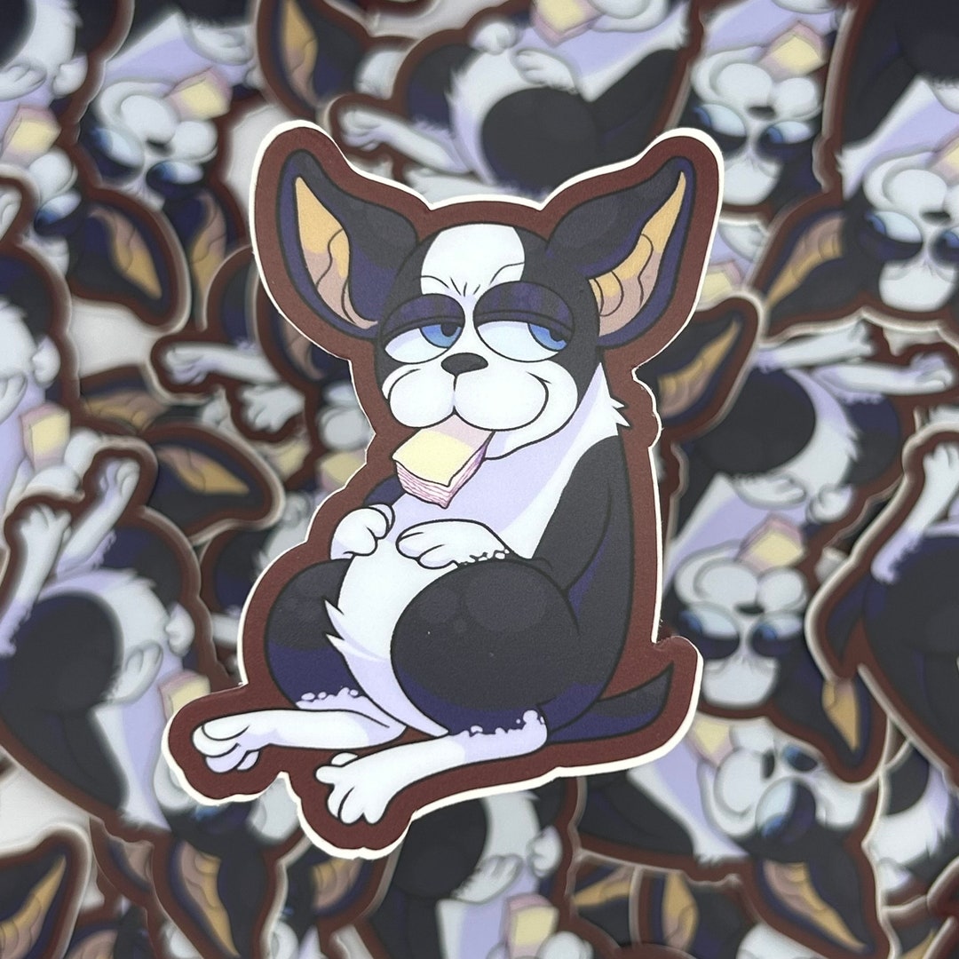JJBA Iggy Cake / Die Cut Waterproof Vinyl Sticker - Etsy