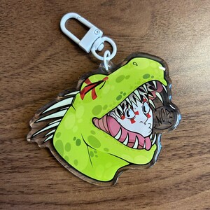 Kaiman & Kikurage / Dorohedoro / Double Sided Epoxy Coated Acrylic Keychains - Etsy