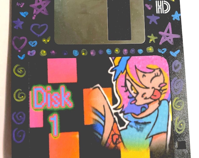Custom OC Floppy Disk (read Disc Carefully!) - Etsy