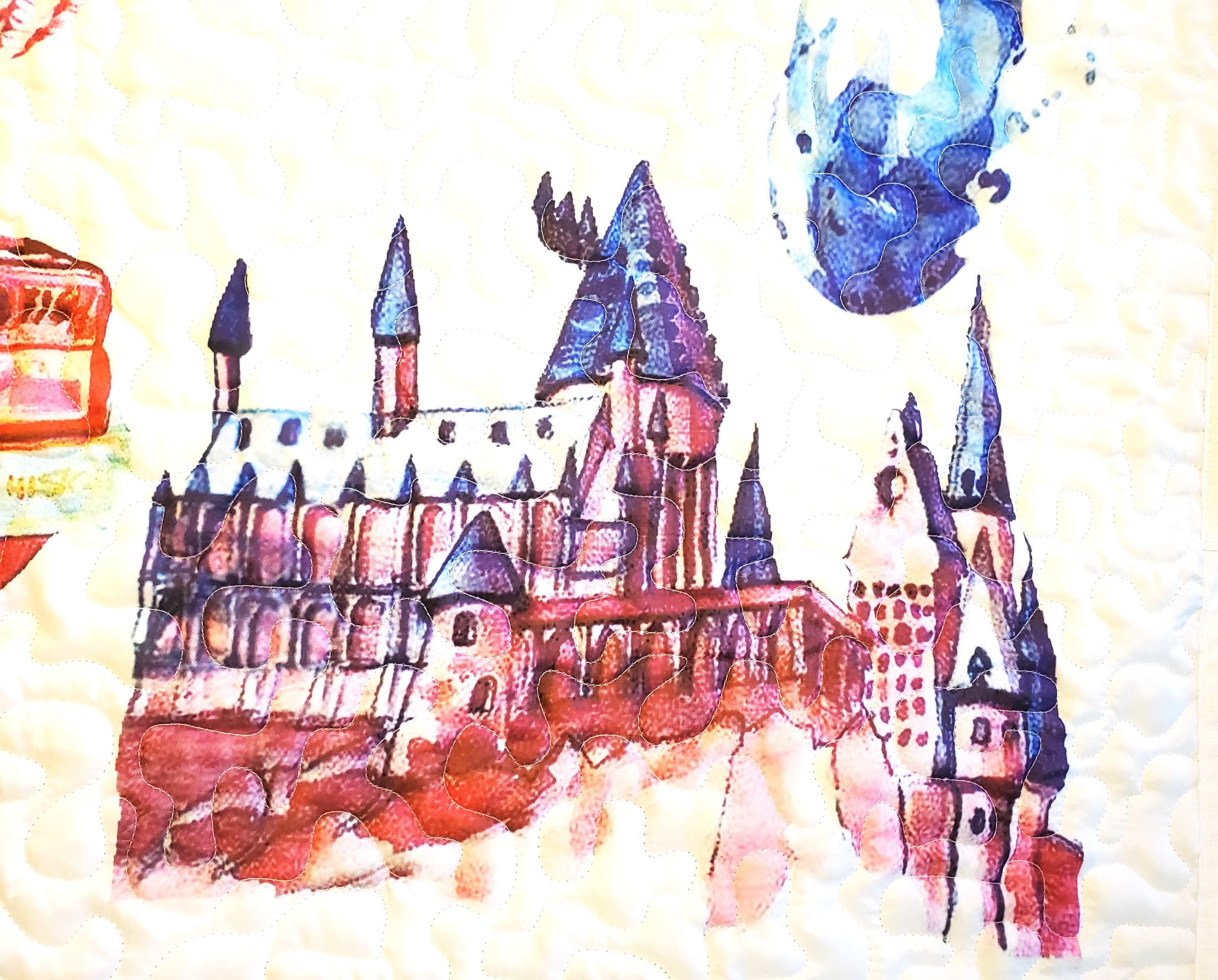 Little Muggle Hogwarts Harry Potter Baby Milestone Quilt - Etsy