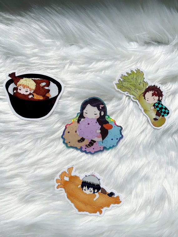 Demon Slayer Food Edition Nezuko Zenitsu Tanjiro Inosuke - Etsy