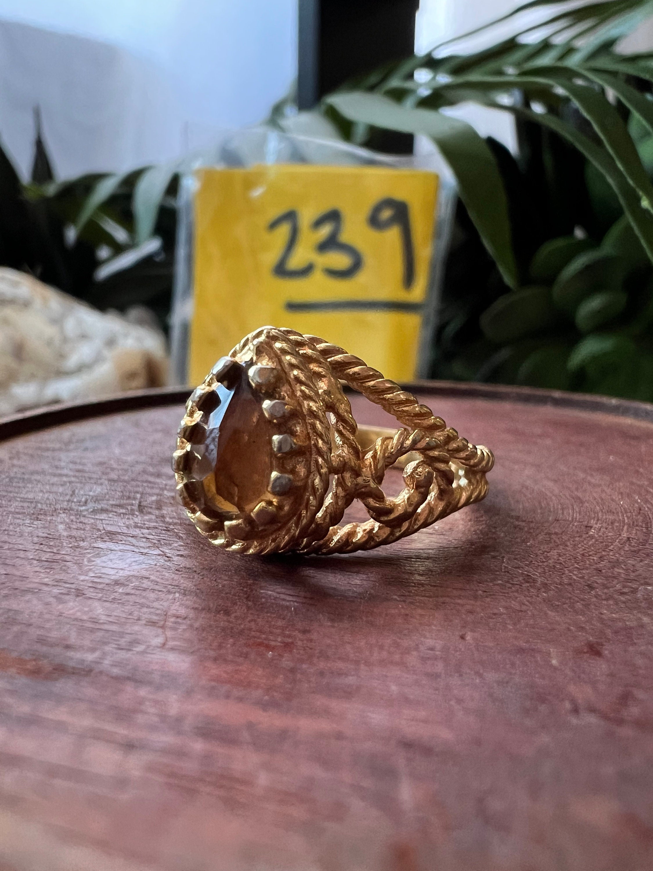 Avon Gold Tone Ring - Etsy