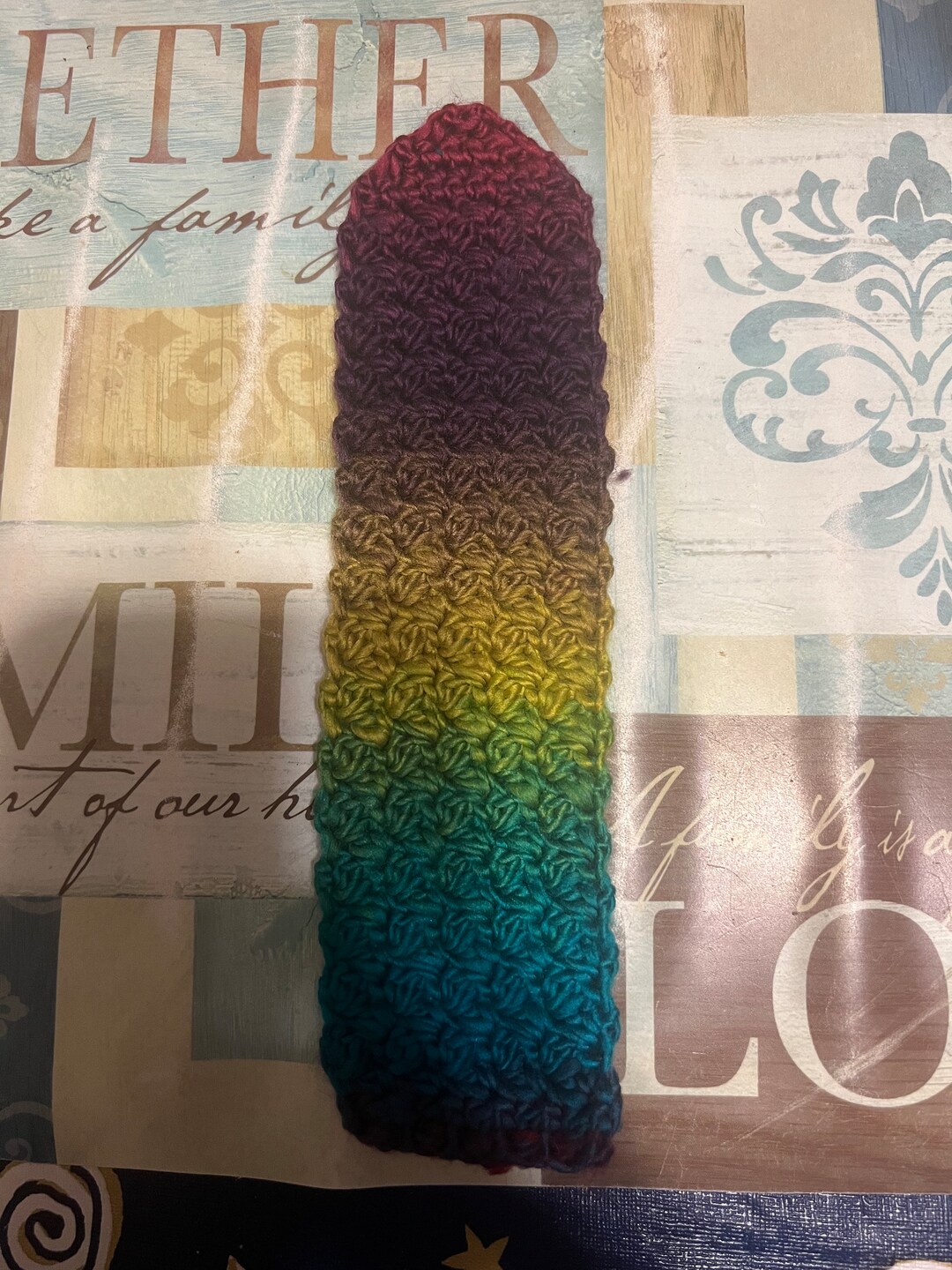 Multi Colored Bookmark - Etsy