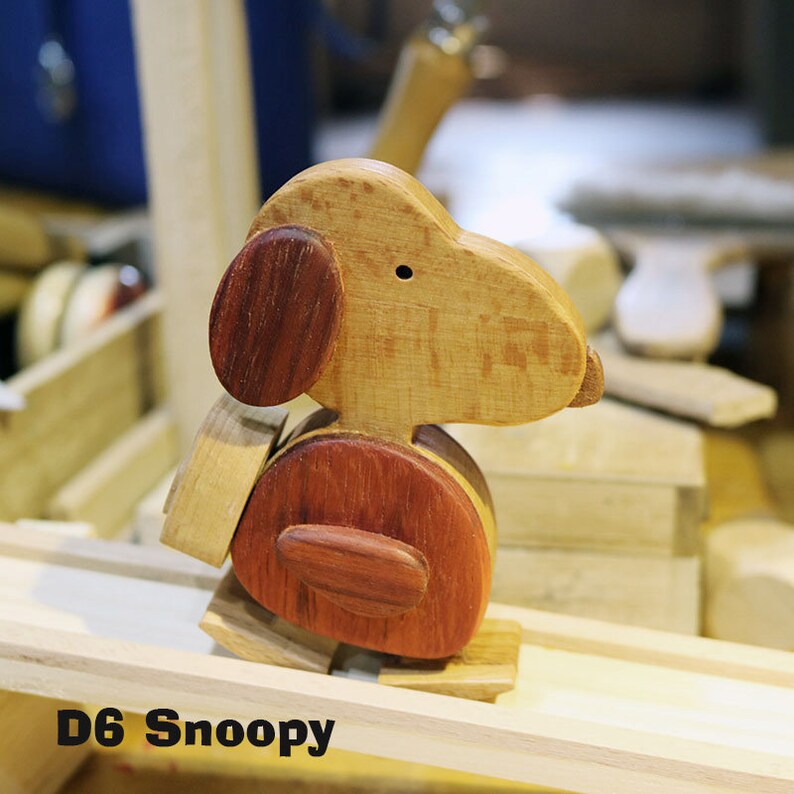 Wooden Iron Man Snoopy Ramp Walker Gift for Children Wooden - Etsy