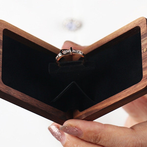 Slim Ring Box - Etsy