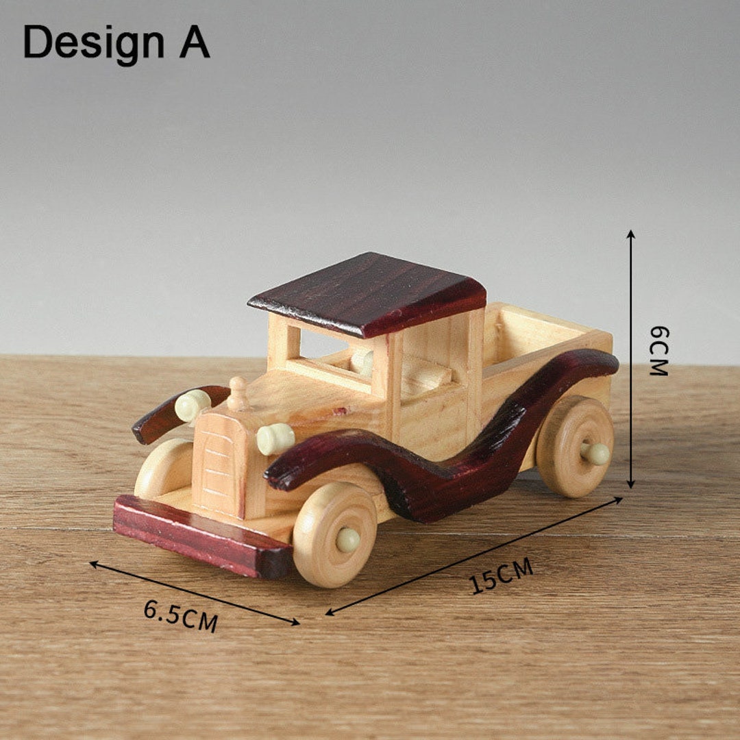 Custom Wooden Vintage Car Model, Open-top Classic Car, Office Decor ...