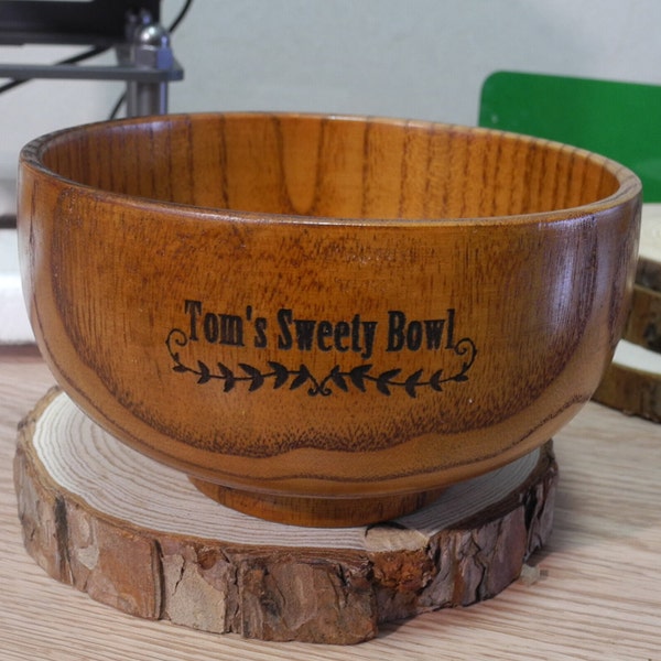 Wooden Bowl - Etsy
