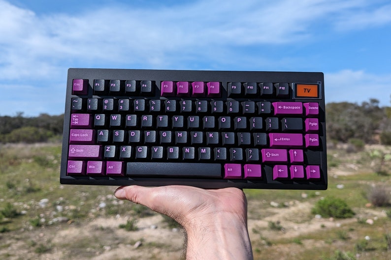 75% Silent Custom Wireless Mechanical Keyboard W/ Lubed Silent Cream ...
