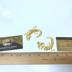 Axolotl Lizard & Lizard 3D Printed Fully Movable Jointed Small Toy ...