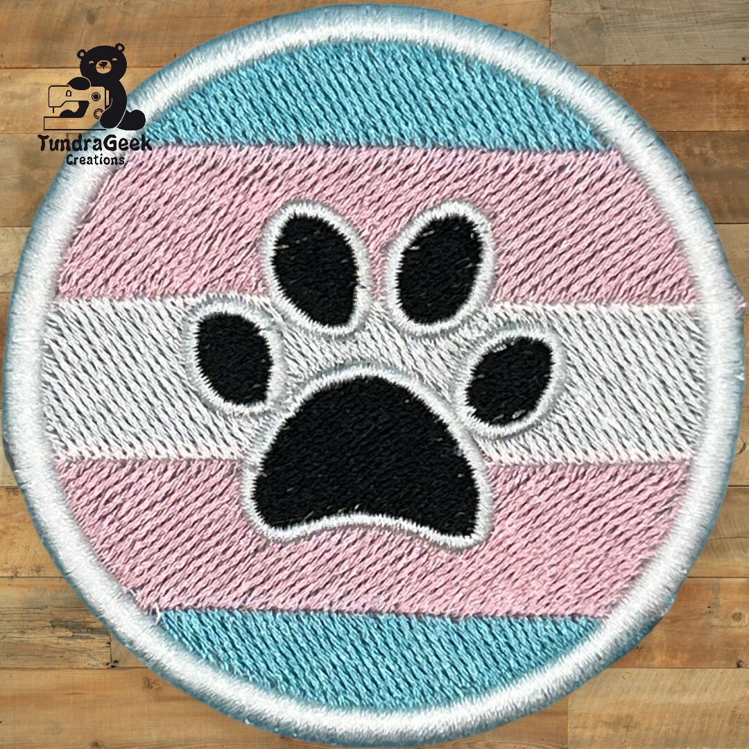Trans Furry Pride Sew-on Patch - Etsy