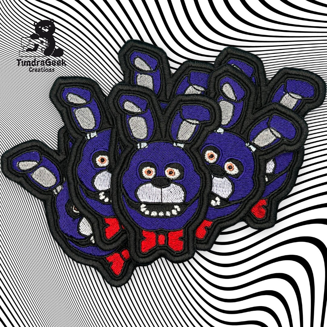 FNAF OG Bonnie Bunny Sew-on Patch - Etsy