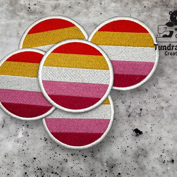 Lesbian Pride Patch - Etsy