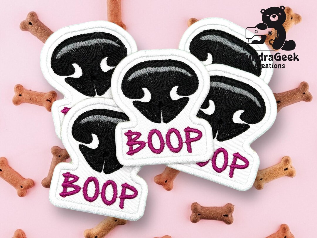 Dog Nose BOOP Sew-on Patch - Etsy