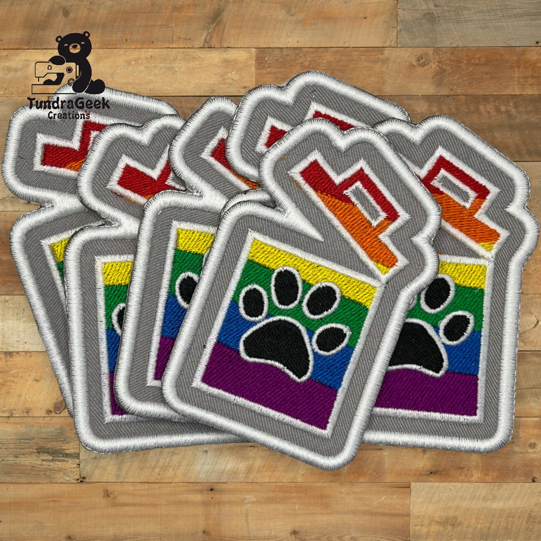 Furry Trash Pride Sew-on Patch - Etsy