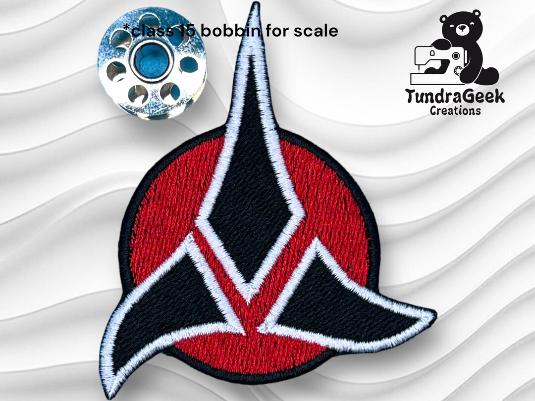 Klingon Emblem Sew-on Patch - Etsy