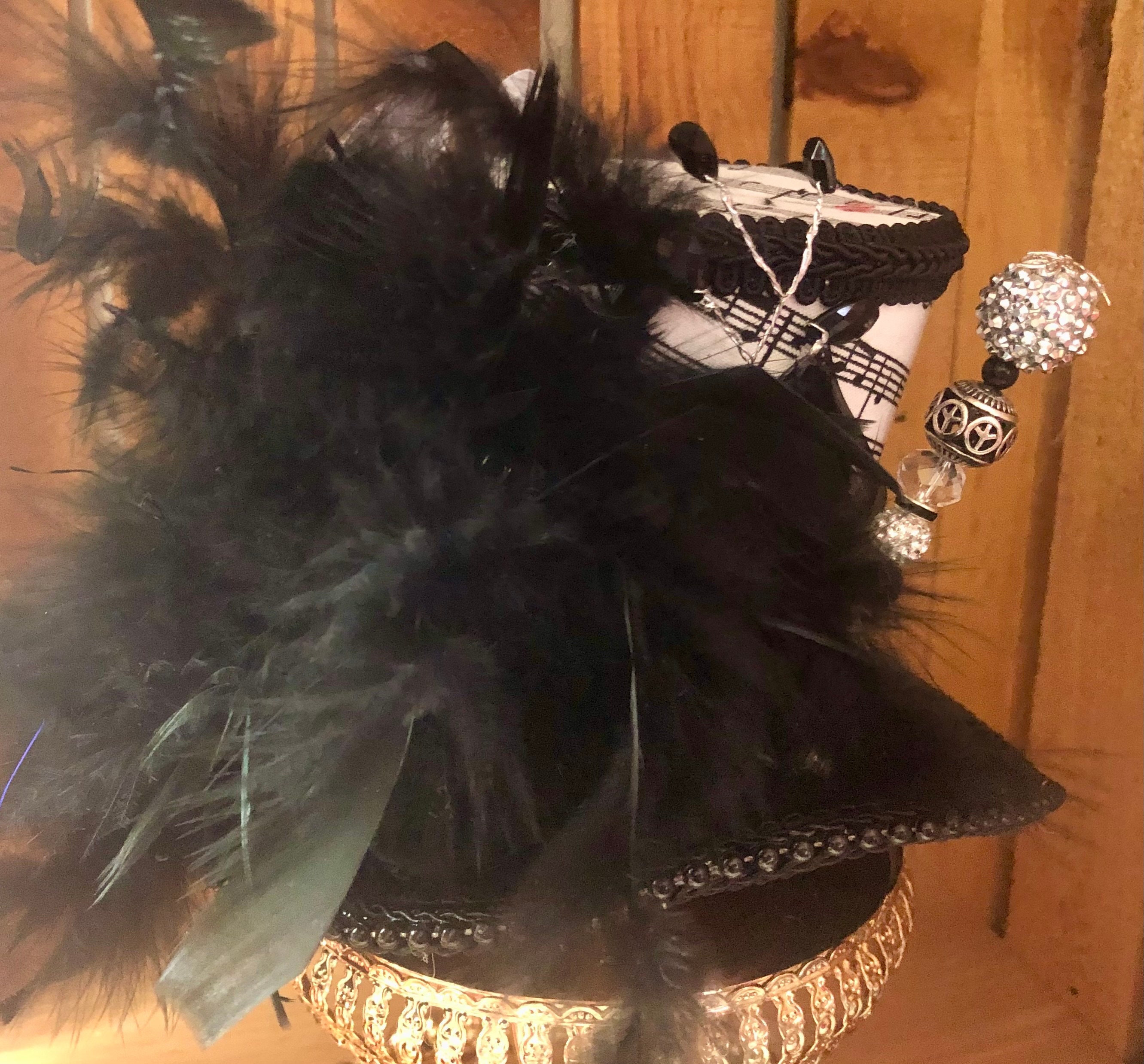 Musical Note Tea Hat, Tea Party Hat Fascinator , Derby Hat, Party Hat ...