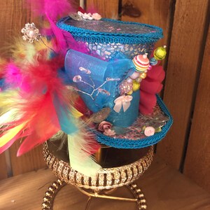 Whimsical Fun Colorful Tea Hat, Tea Party Hat, Derby Hat, Party Hat ...
