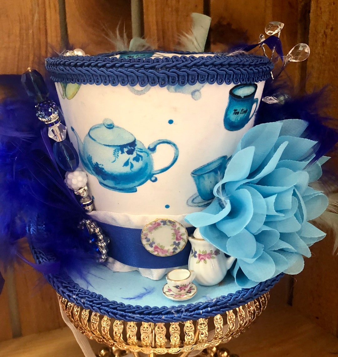 Whimsical Fun Colorful Tea Hat, Teapot Tea Hat, Tea Party Hat, Derby ...