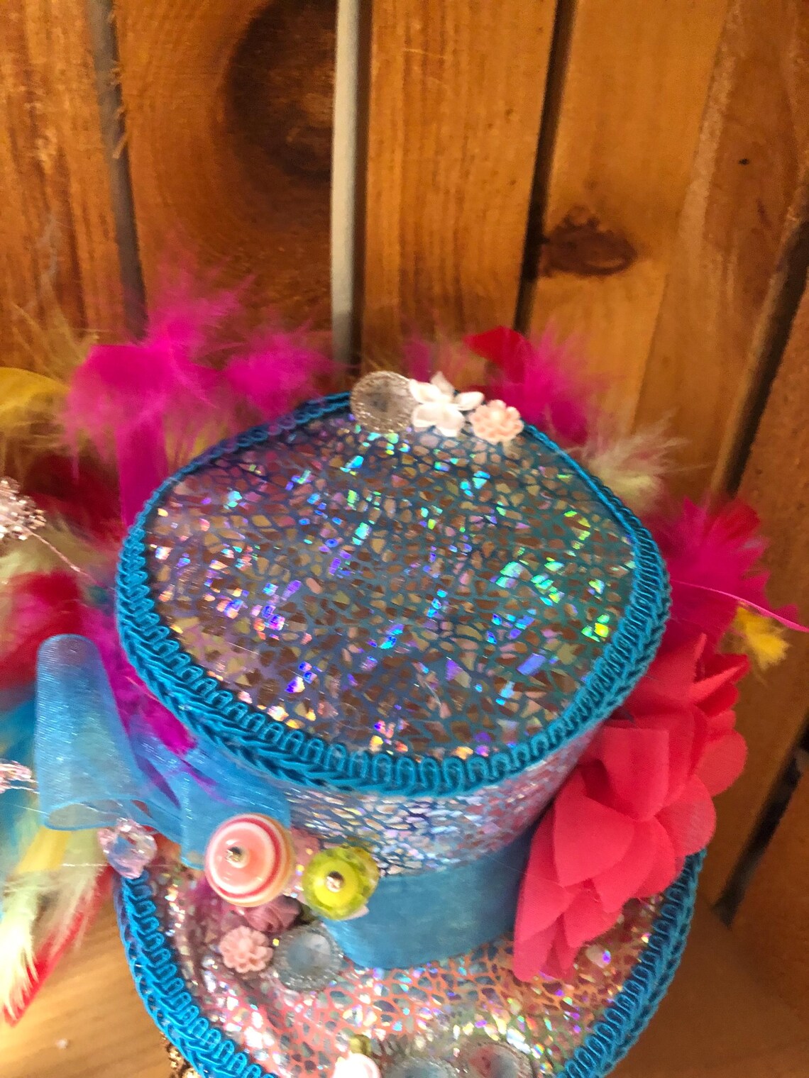 Whimsical Fun Colorful Tea Hat, Tea Party Hat, Derby Hat, Party Hat ...