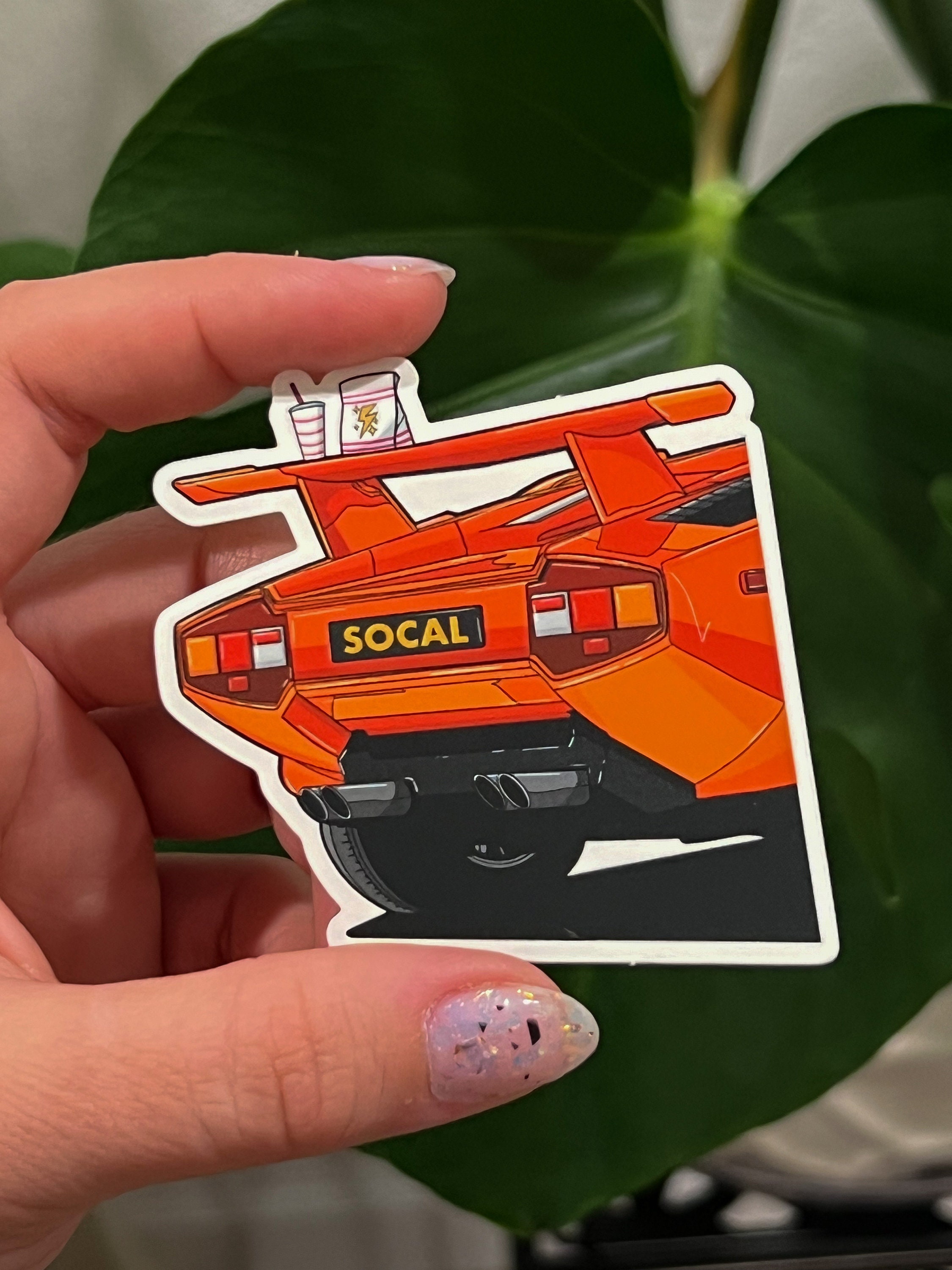 Countach Sticker - Etsy
