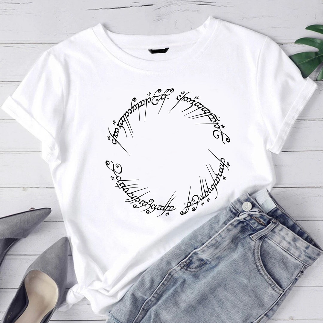 Ring of Power Inscription SVG, Ring Svg, Lotf Svg, Cricut, Engraving ...